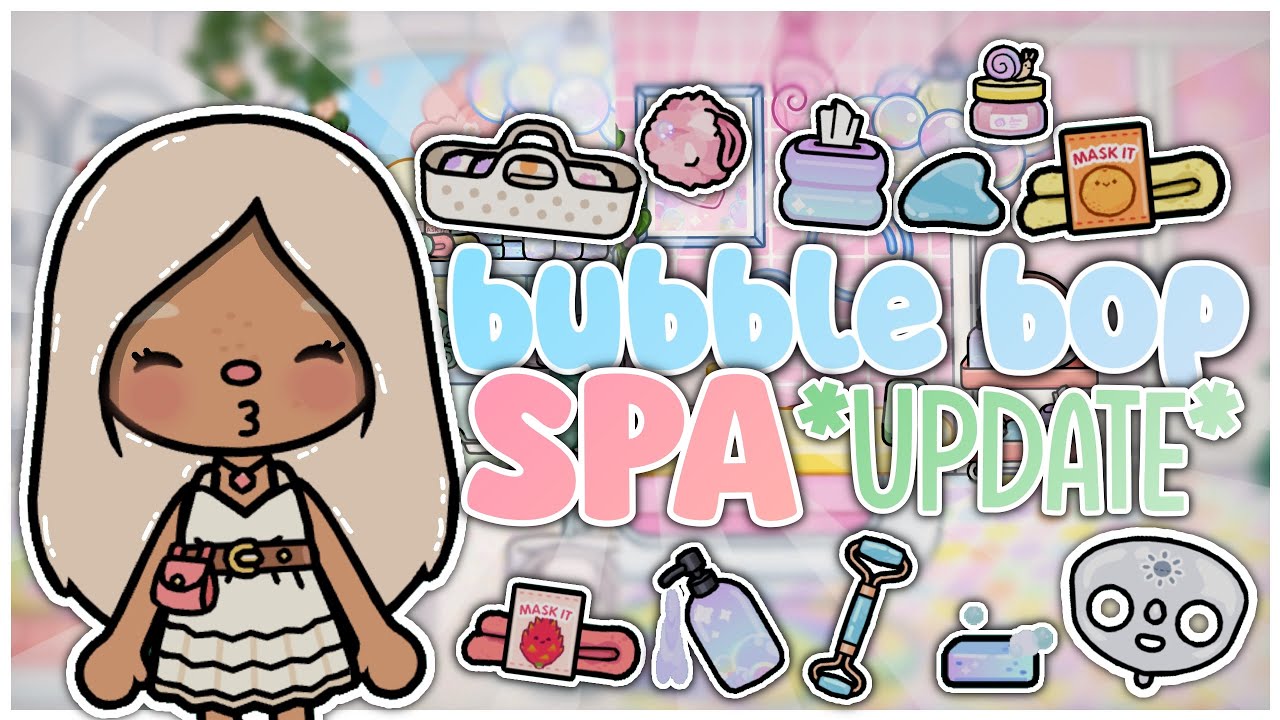 bubble bop spa🫧 FULL review! *new update* 🌟 || voiced 📢 || toca boca || toca ella - YouTube