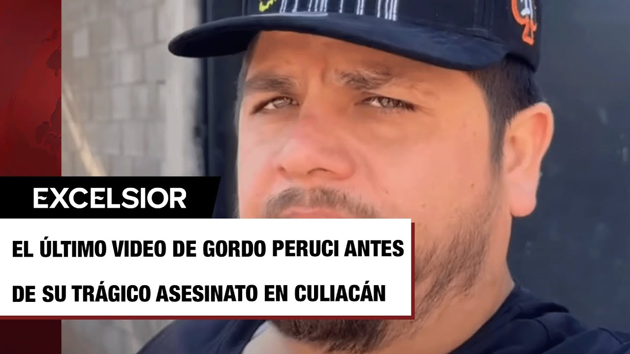 Gordo Peruci: este fue el último video que subió antes de la tragedia ...