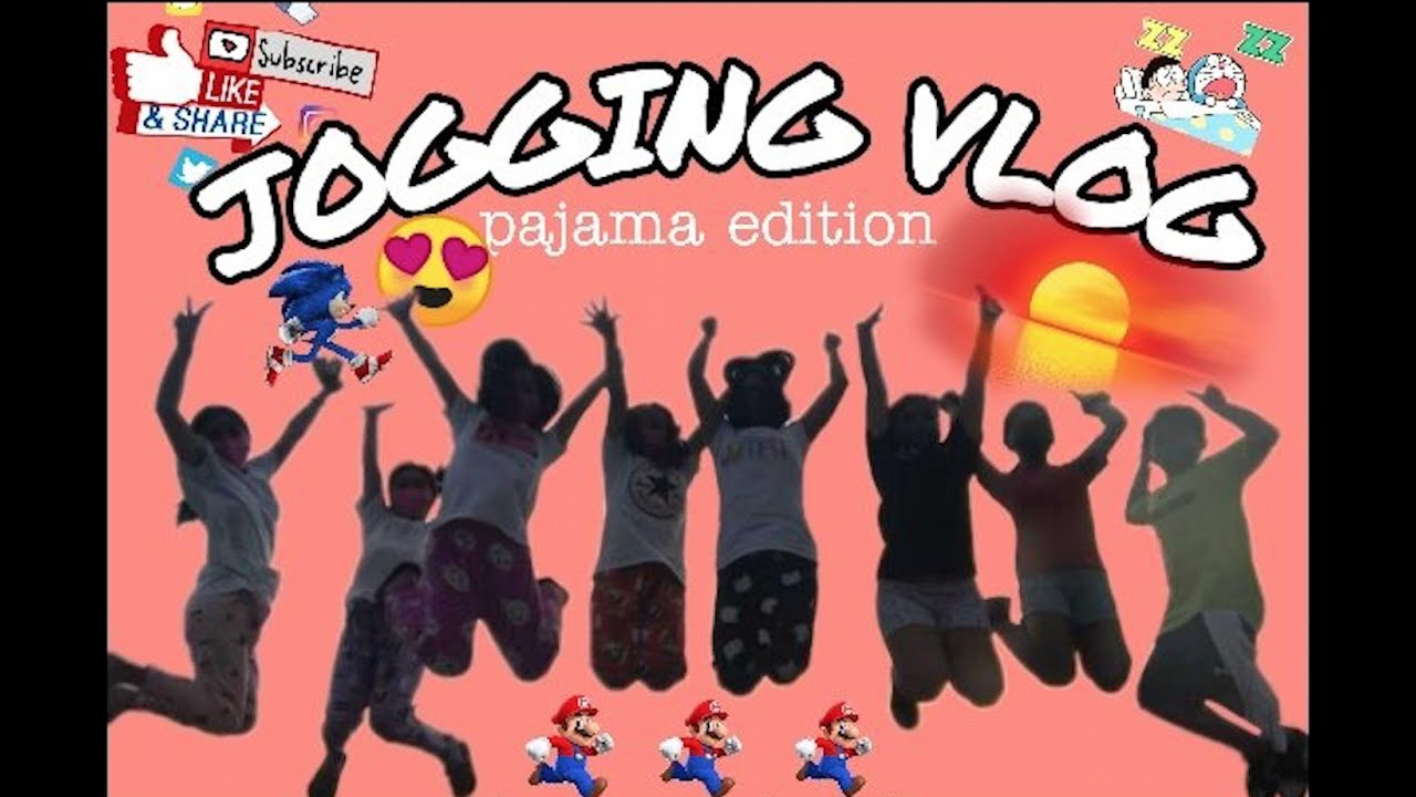 Vlog #4 - JOGGING VLOG (pajama edition) | BADDIES' TV - YouTube