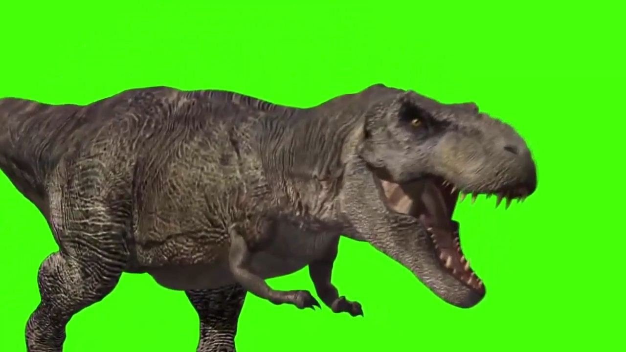 T-REX green screen 2017 - YouTube