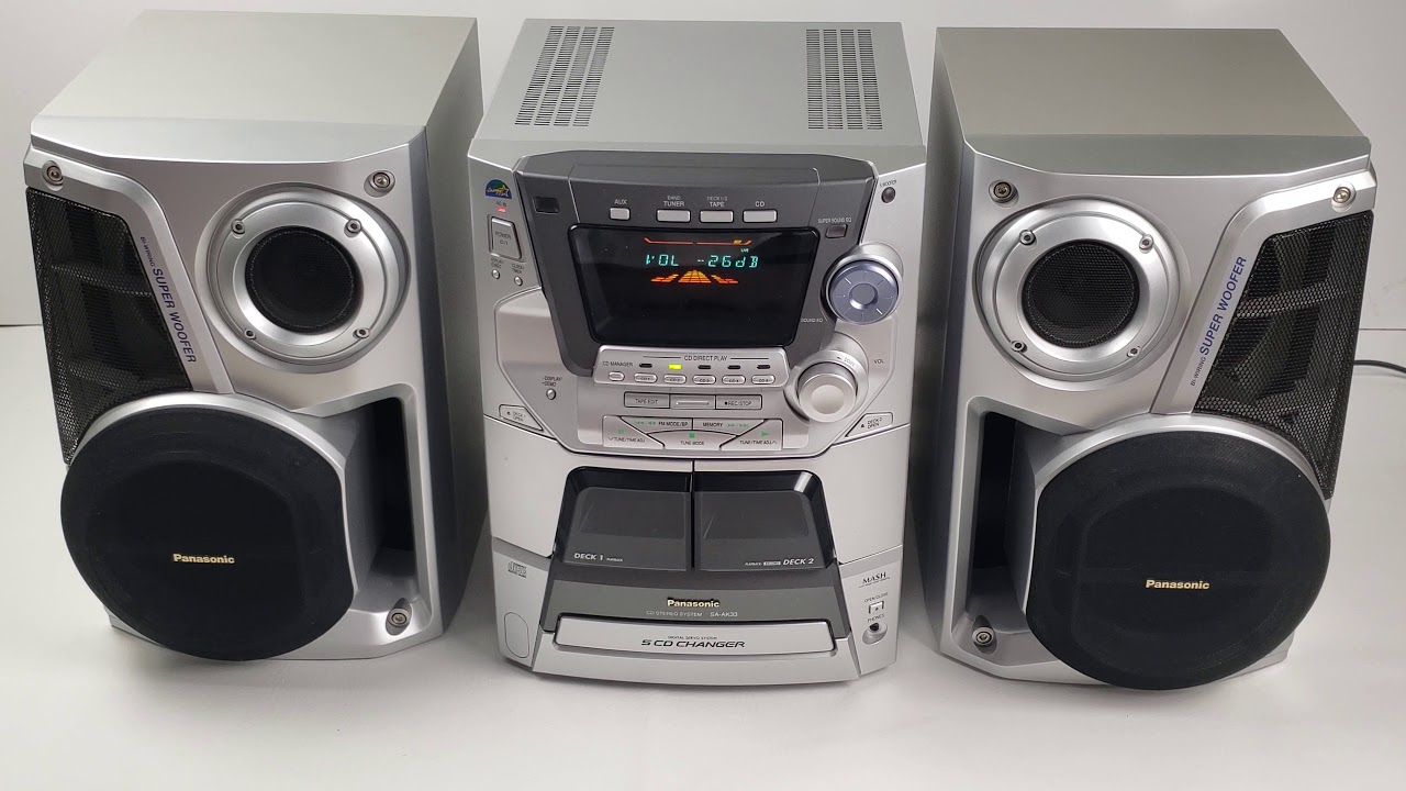 Panasonic SA-AK33 - YouTube