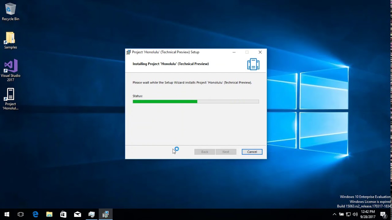 Getting started with Project Honolulu – Part1: Installation - YouTube