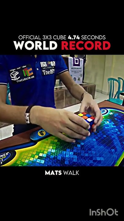 Official 3x3 4.74 sec World record🥶🥶 #rubikscube #worldrecord #shorts - YouTube
