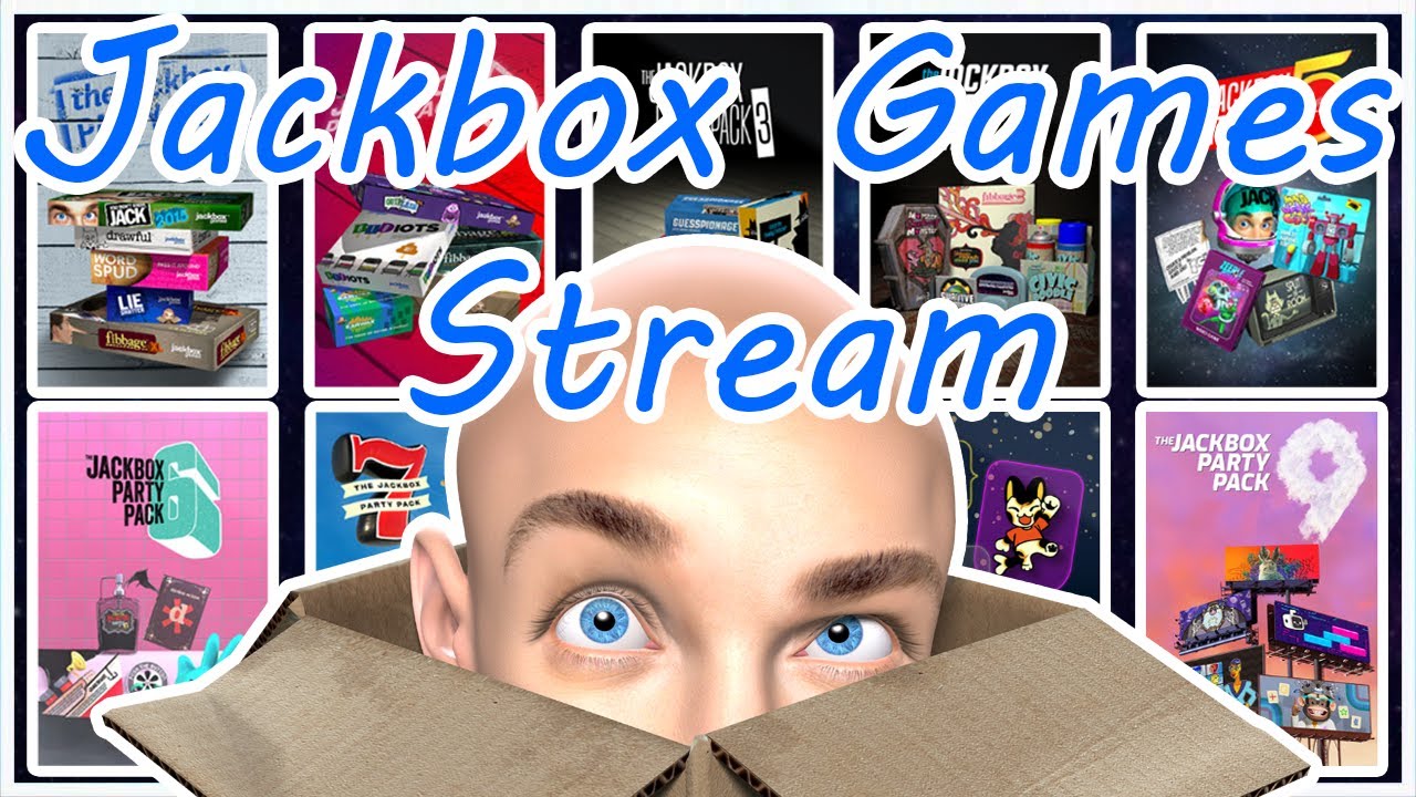 Стрим! Играем в The Jackbox Party Pack Все части + Вышел полный 9-тый ...