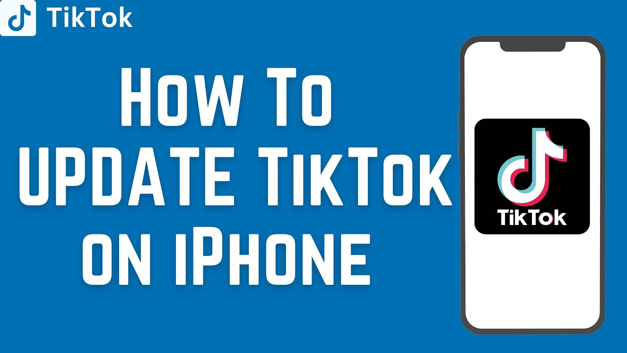 How To UPDATE TikTok on iPhone - YouTube