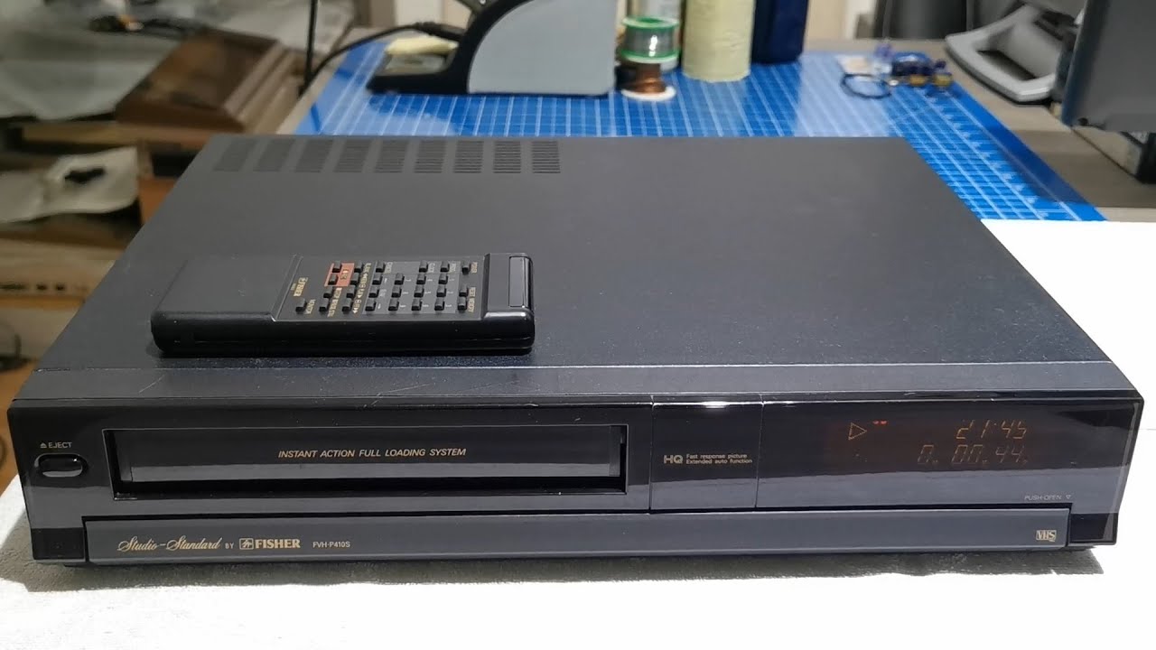 VHS Fisher FVH-P410S - YouTube