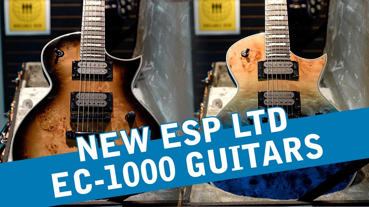 Unboxing the ESP LTD EC-1000 Electric Guitar | Heid Music - YouTube