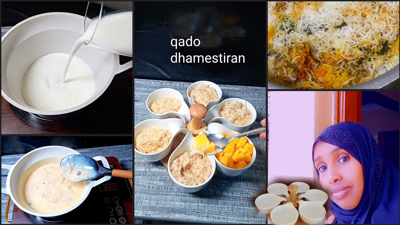 alab cusub iyo qado dhamestiran macmacaan an cadi ahayn 🤤 full recipe ...