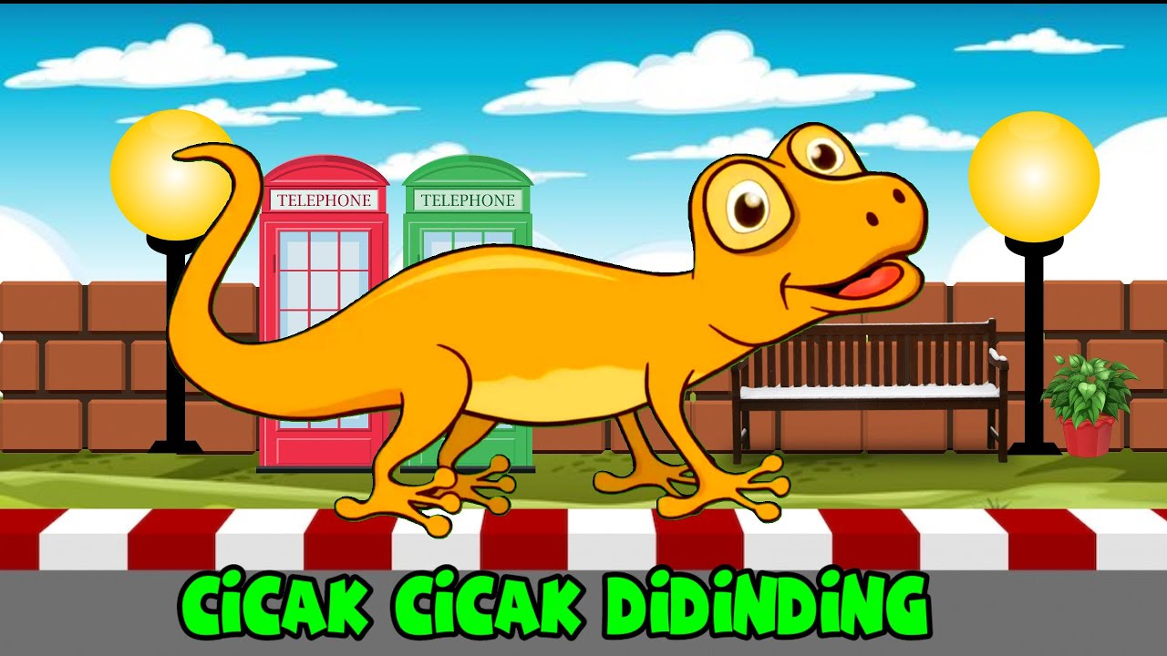Lagu anak cicak-cicak didinding - lagu anak Indonesia populer 2023 ...