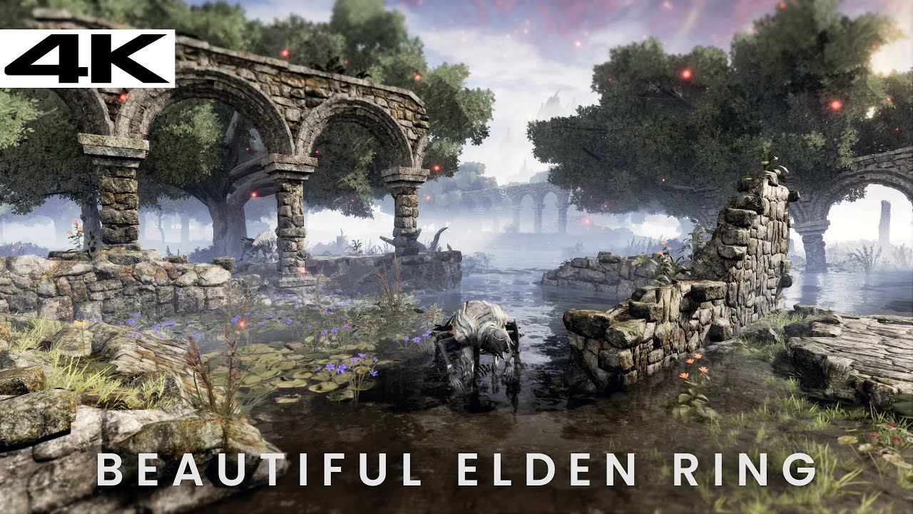 Beautiful Elden Ring - 4K Ultra Graphics Mods - YouTube