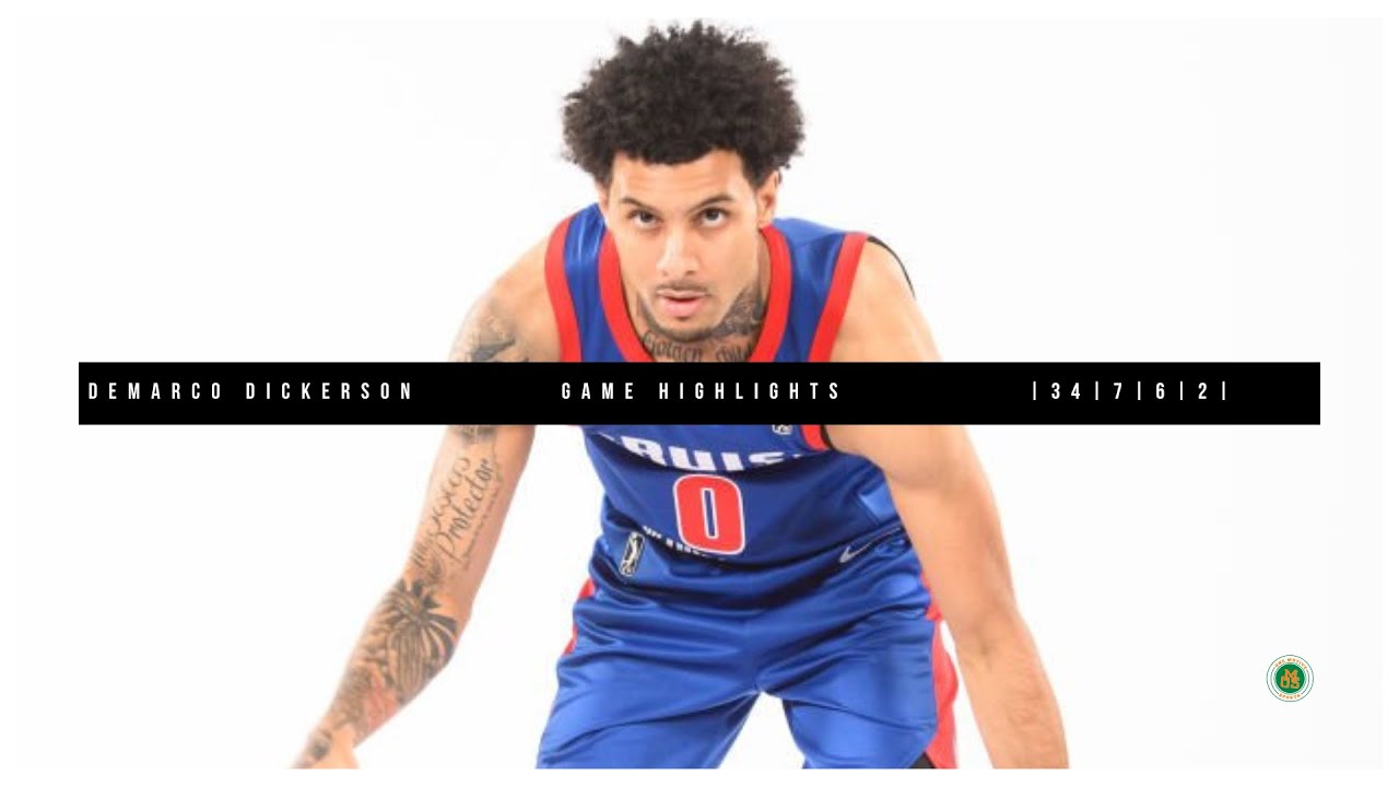DeMarco Dickerson scores 34 in Dubai - YouTube