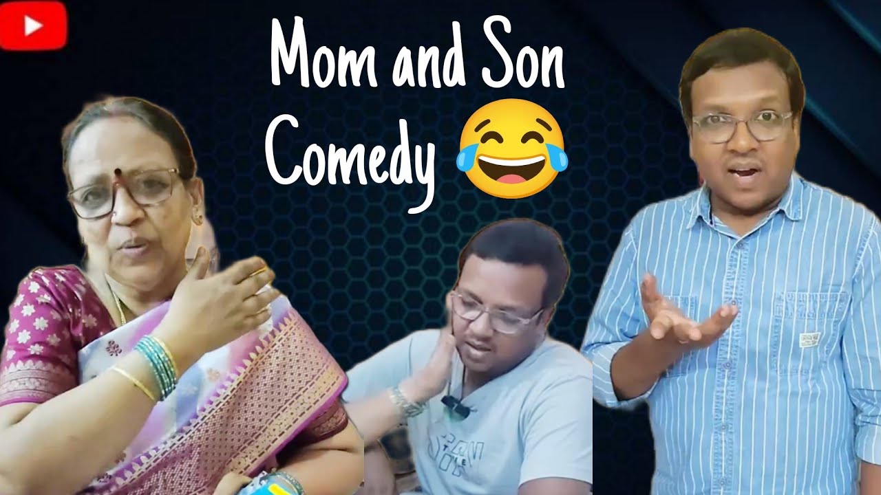 Mom and Son comedy | Indian Mom #telugushorts #comedy #funny - YouTube
