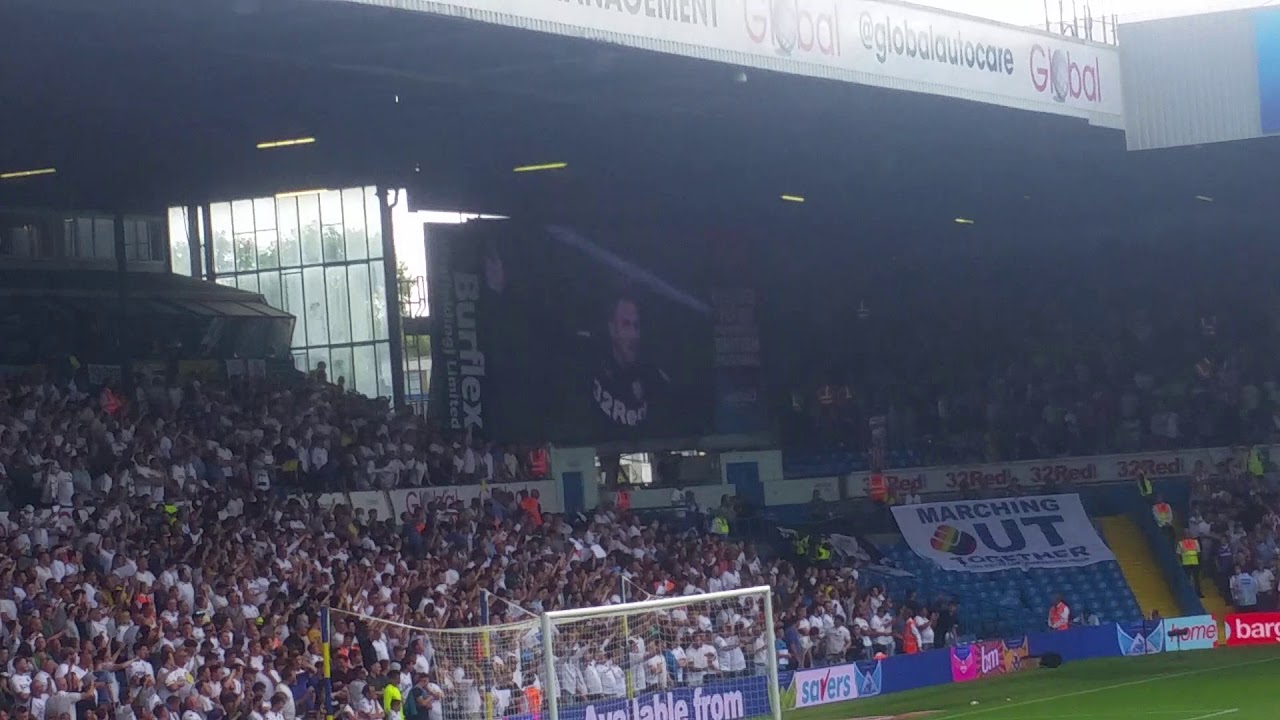 Leeds vs Stoke City pre match music before kick off - YouTube