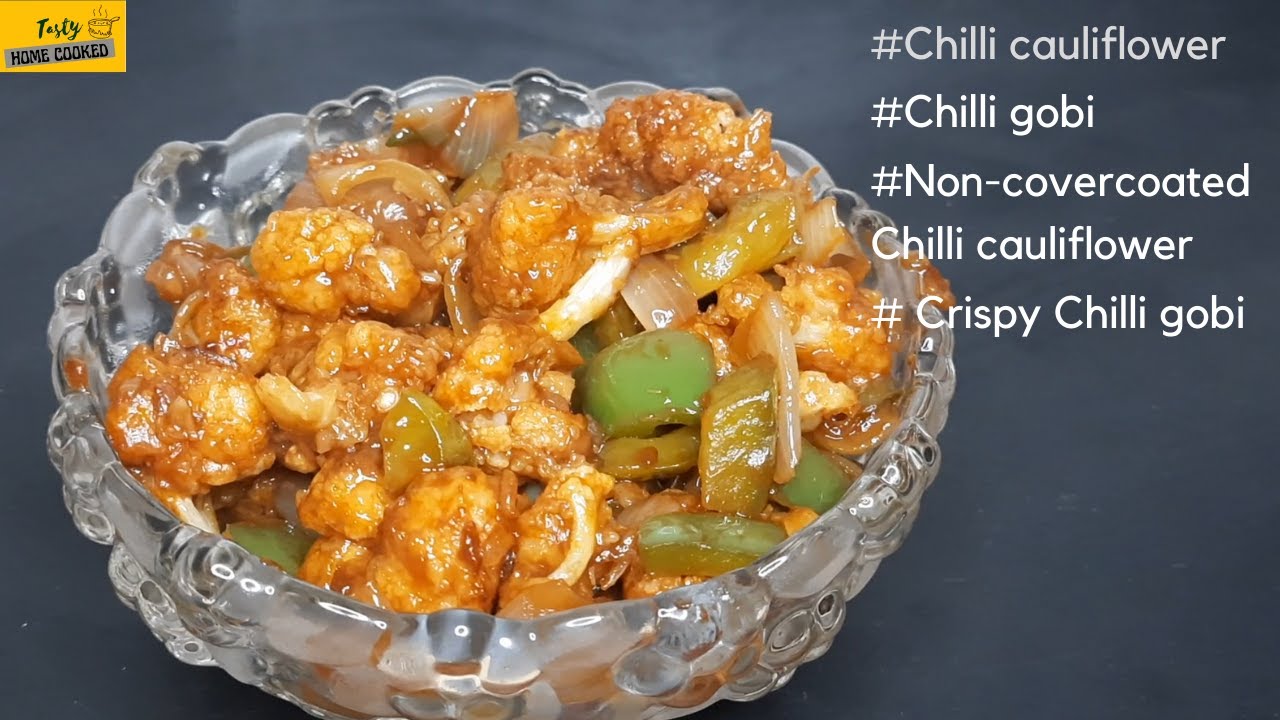Chilli gobi| Chilli cauliflower| Chilli gobi recipe| Chilli cauliflower ...