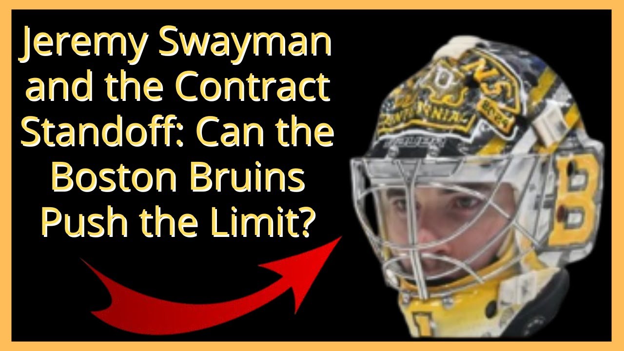 Jeremy Swayman and the Contract Standoff: Can the Boston Bruins Push ...