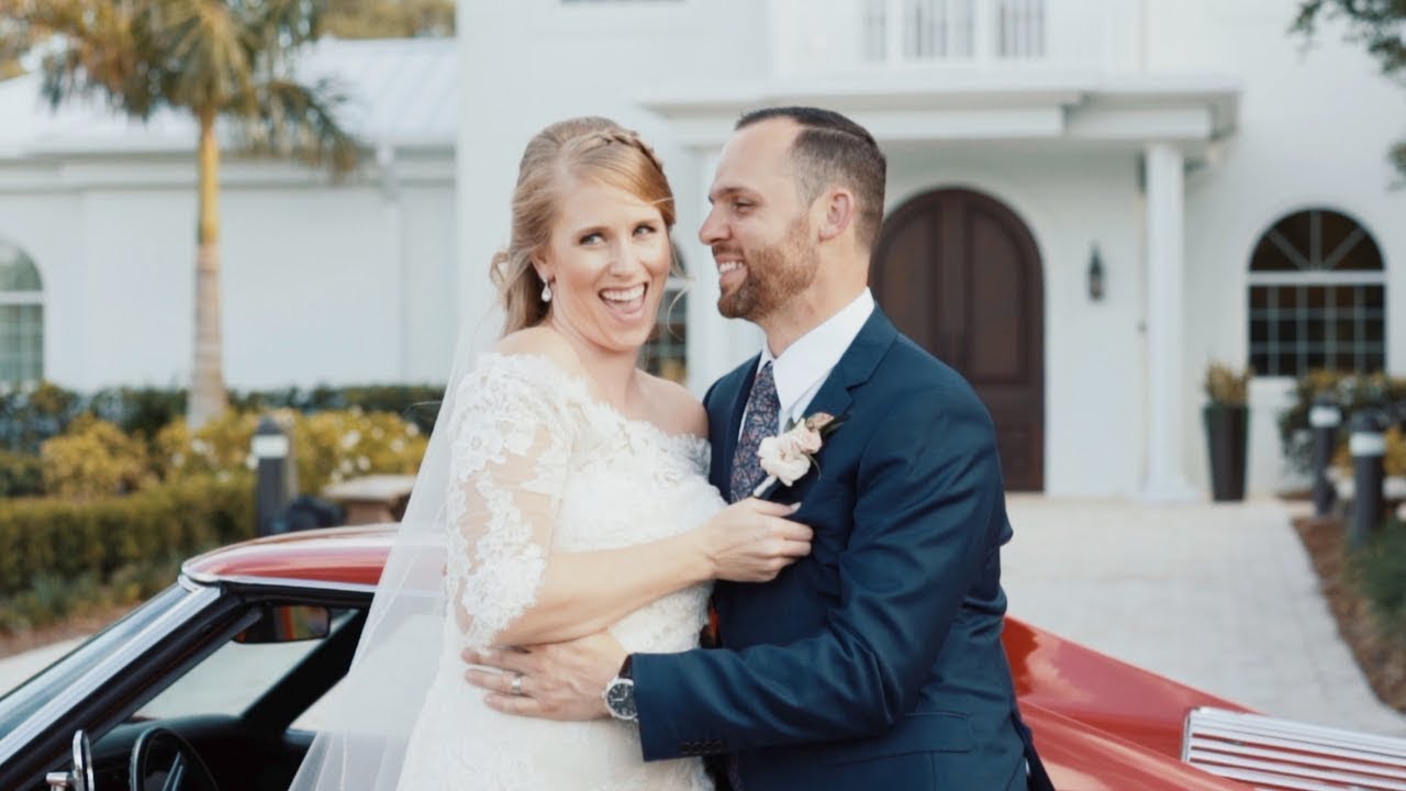 Megan & Doug's Harborside Chapel Wedding, Goofy Couple! - YouTube