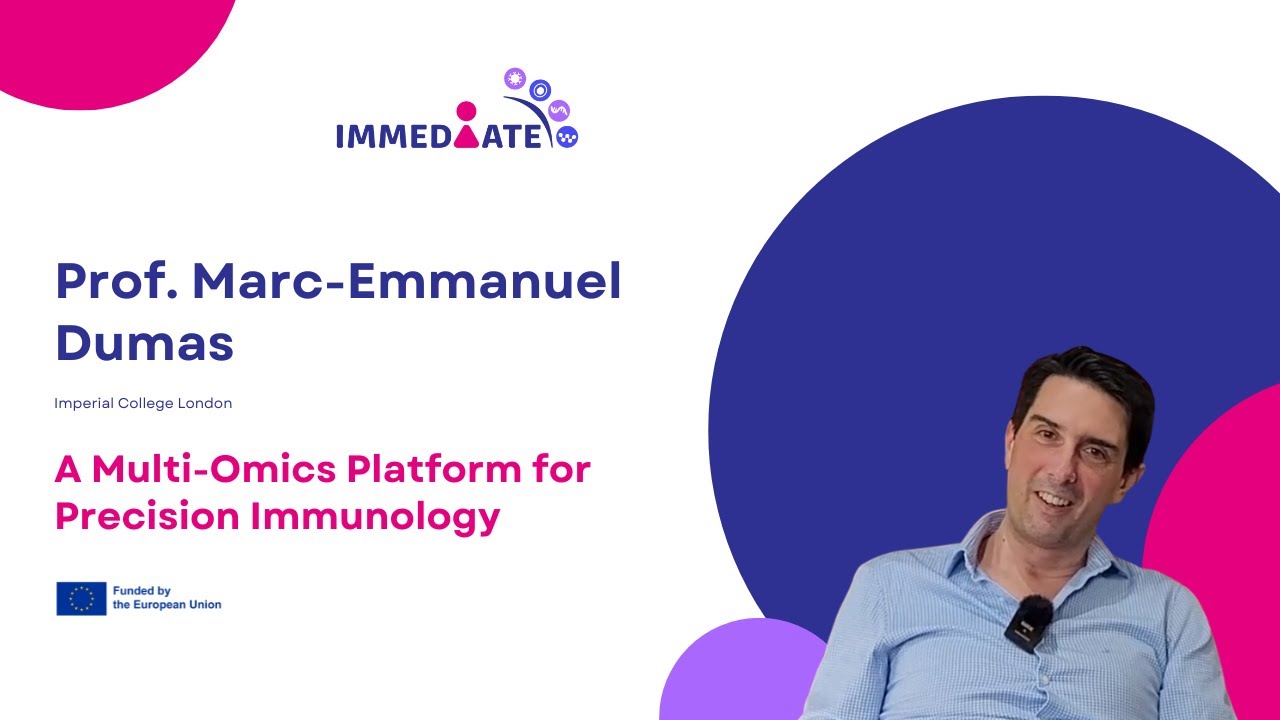 A Multi-Omics Platform for Precision Immunology | IMMEDIATE EU project ...