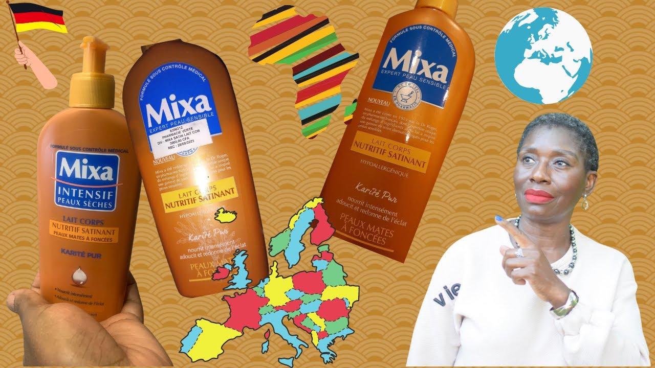 MIXA POUR PEAUX NOIRES,,,COTEDIVOIRE,,FRANCE,ECLAIRCISSANT????#mixa# ...