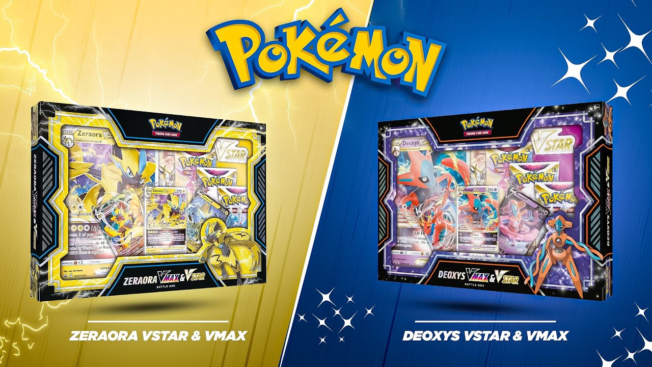 *NEW* Deoxys Vs. Zeraora VMAX & VSTAR Battle Box - YouTube