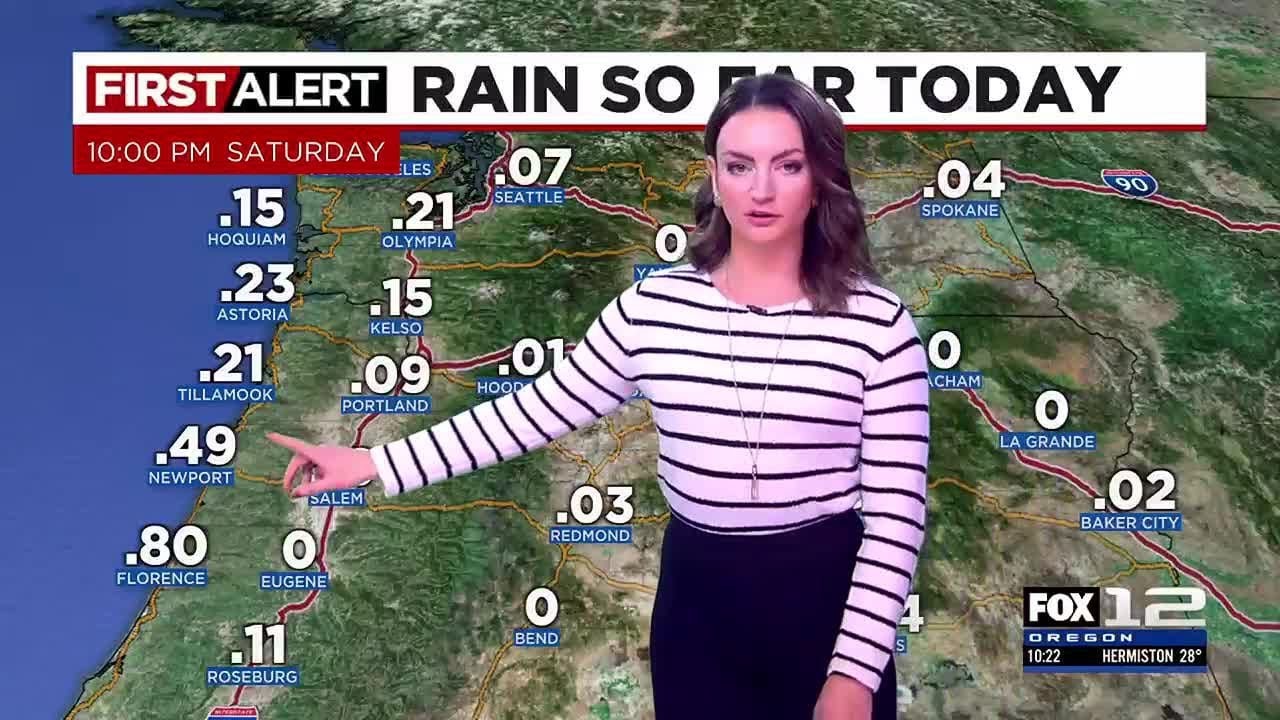 First Alert Saturday evening FOX 12 weather forecast (1/20) - YouTube