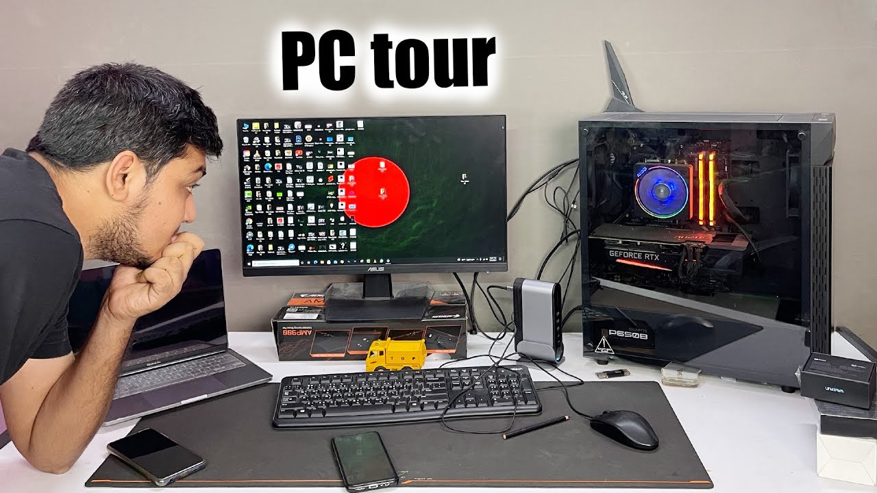 PC bank এর PC তে কি কি আছে !! 😍 PC tour 2021 - YouTube