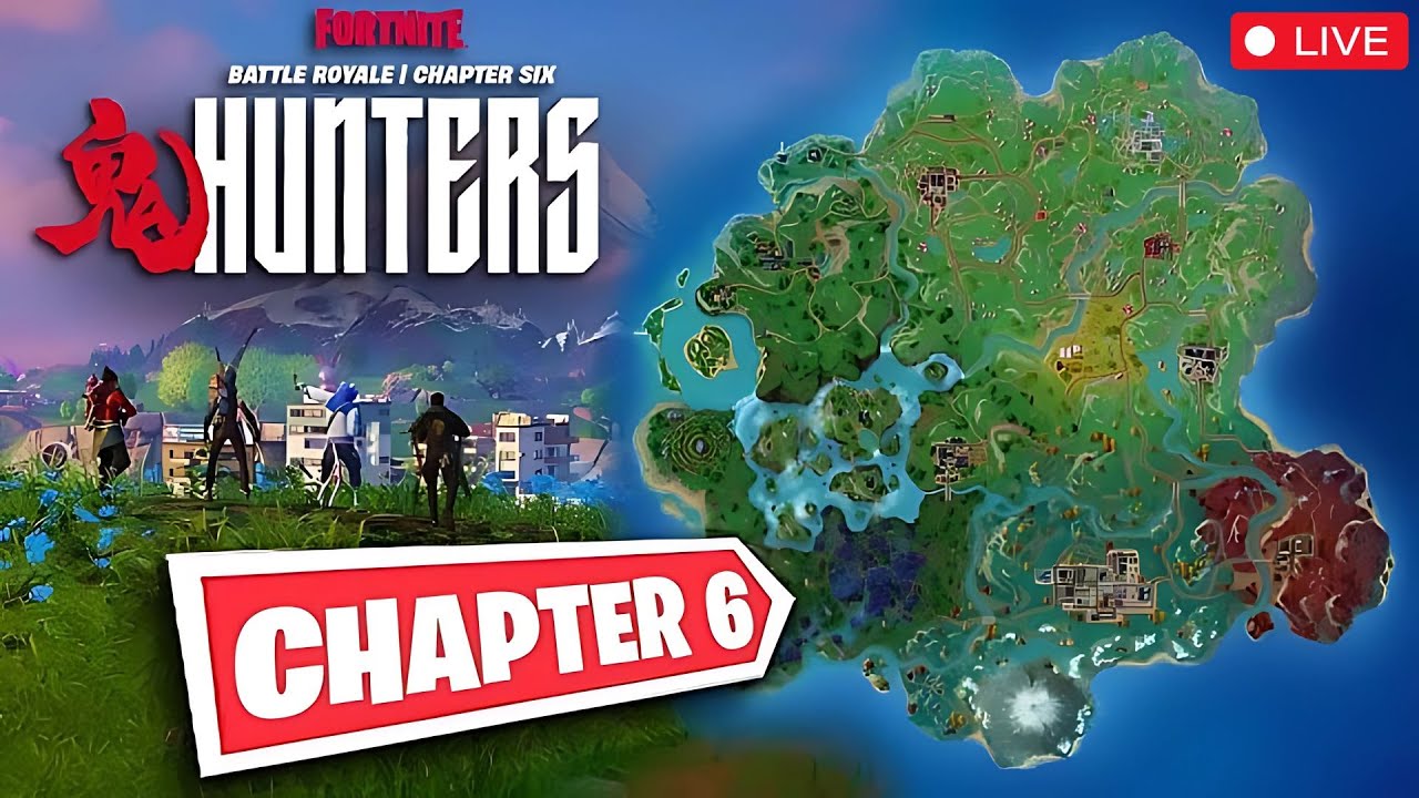 🔴Live-Fortnite Chapter 6 is Here!!! - YouTube