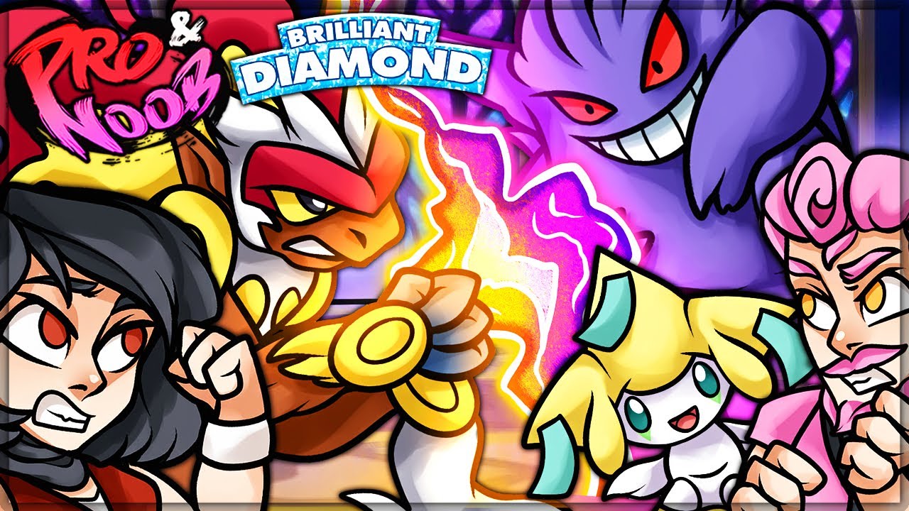 GLORIOUS EVOLUTION DOUBLE GYM - Pro and Noob VS Pokemon Brilliant ...