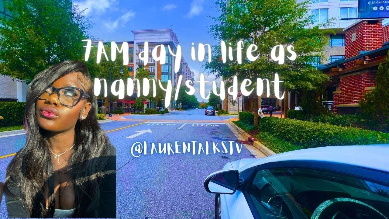 My *crazy* 7am Day In The Life As A Online Student/nanny Ep.1 - YouTube