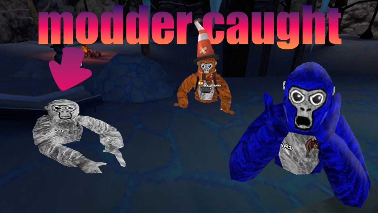 modder caught in the new gorilla tag update! - YouTube