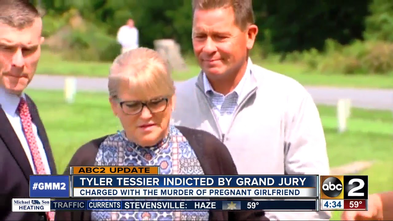 Tyler Tessier indicted by a grand jury in the murder of his pregnant ...