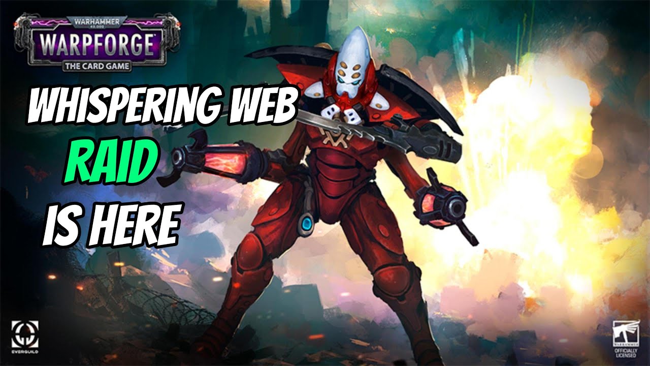 Whispering Web Raid Is Here Warhammer 40,000 Warpforge - YouTube