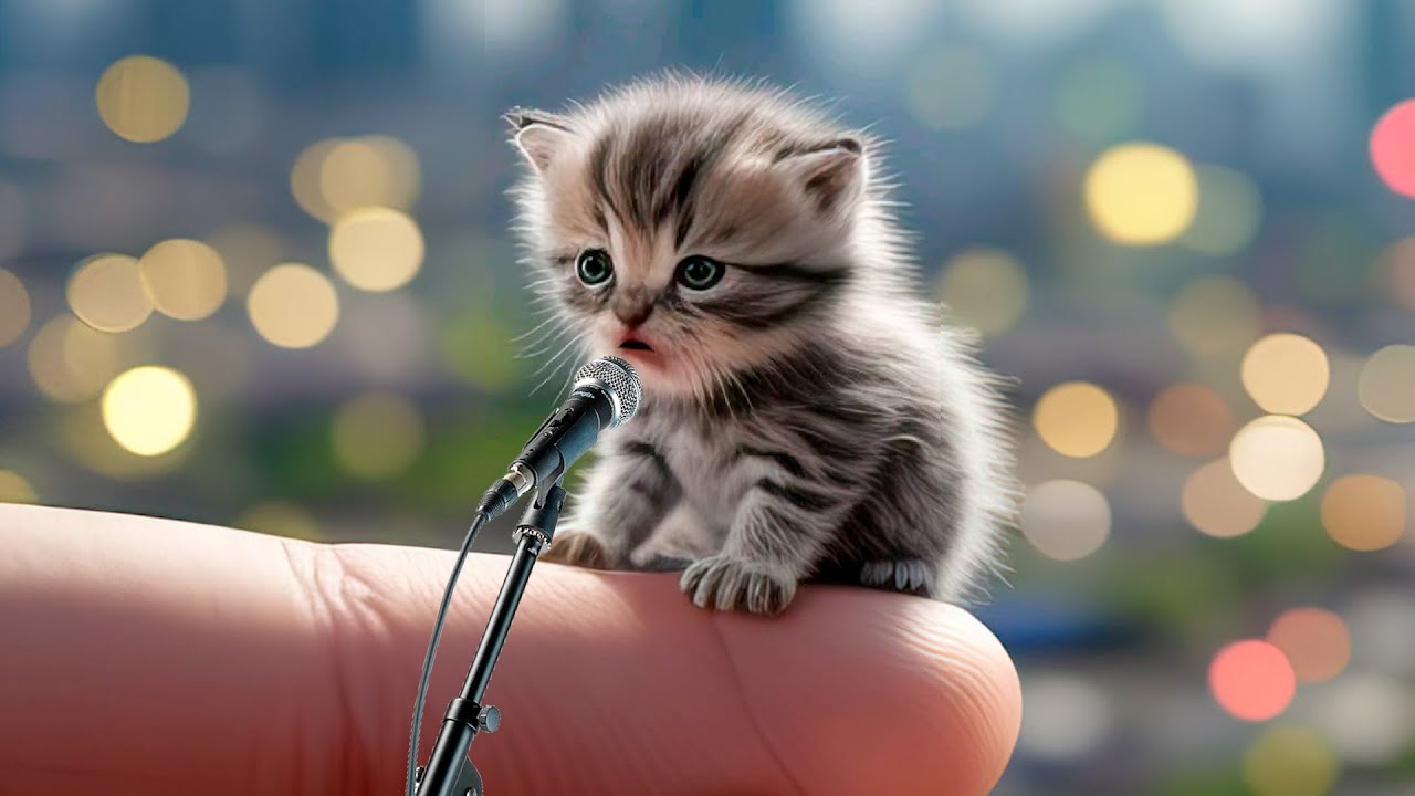 This kitten singer has become a sensation in the world of music! Listen ...