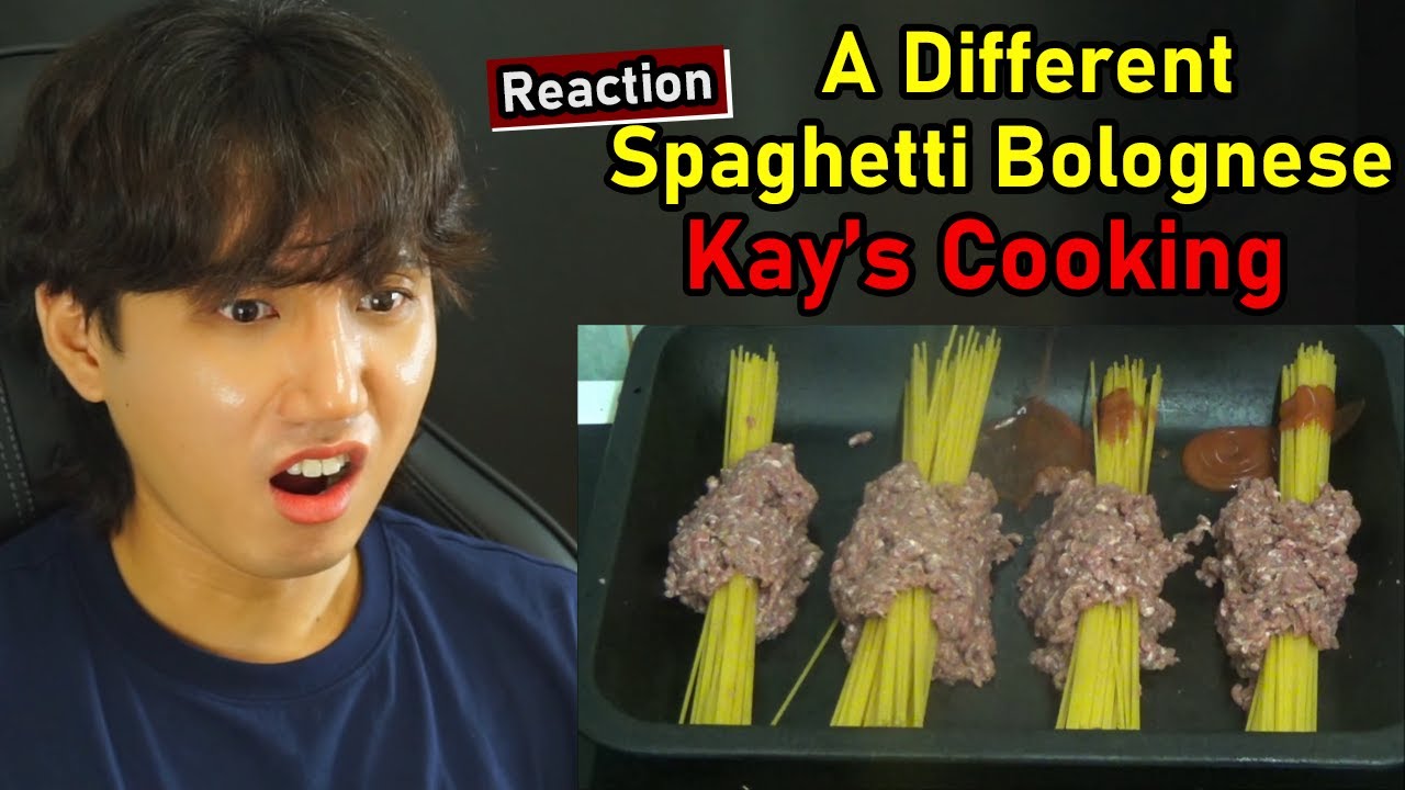 A Different Spaghetti Bolognese - Kay's CookingㅣKOREAN reaction by ...