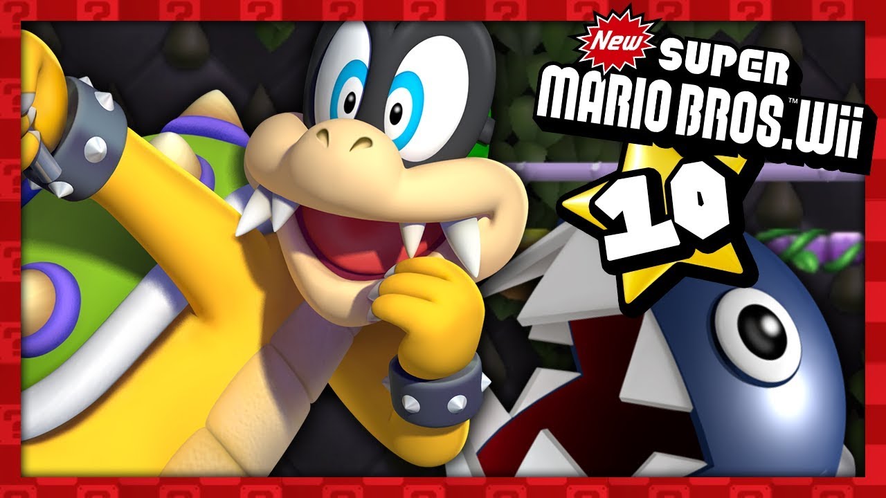 NEW SUPER MARIO BROS WII #10 EN DUO ! IGGY KOOPA ET SON CHOMP ! - YouTube
