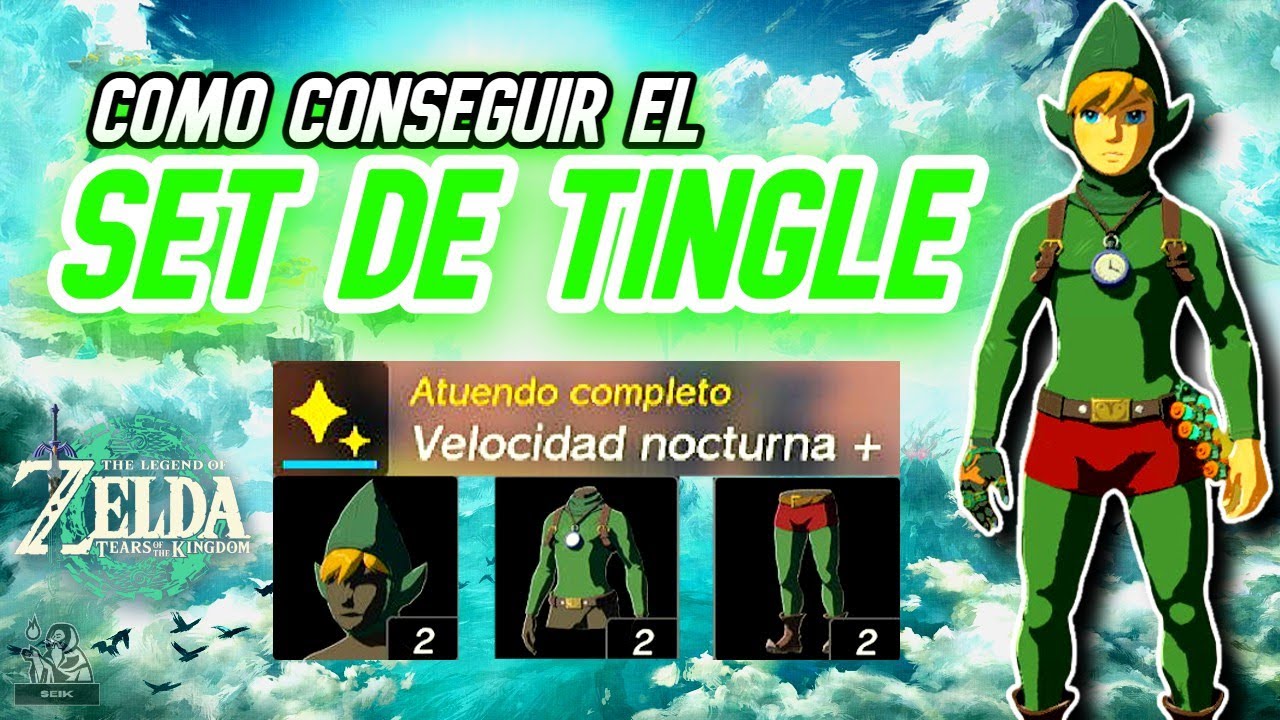 🍃 CÓmo Conseguir El Traje De Tingle En Zelda Tears Of The Kingdom