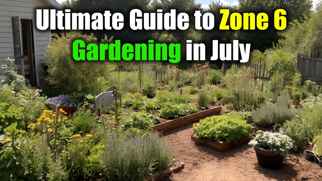 Ultimate Guide to Zone 6 Gardening in July 🌼 | Tips & Tricks for a ...