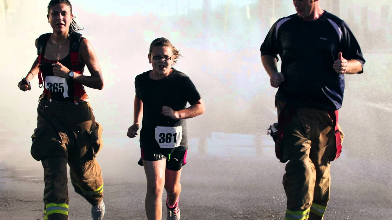 MCAS Yuma Firehose 5K Fun Run Highlights - YouTube