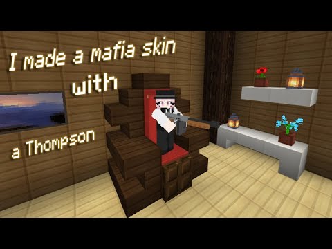 I made a thompson skin in minecraft - YouTube