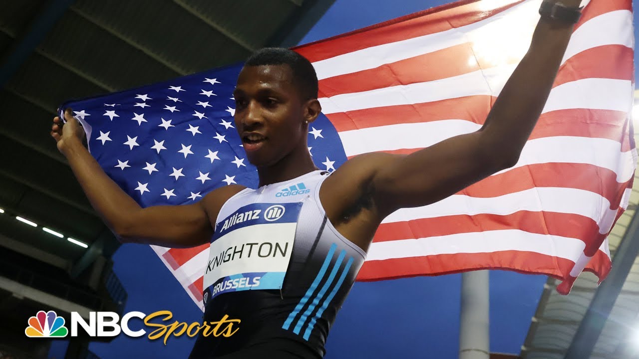 Erriyon Knighton, just 18, wins his first Diamond League crown in ...