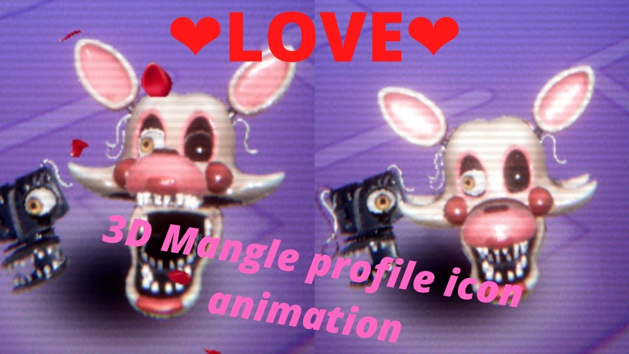 3D Mangle Profile icon Animation. Very cool and beautiful! ️😍 ️(read ...
