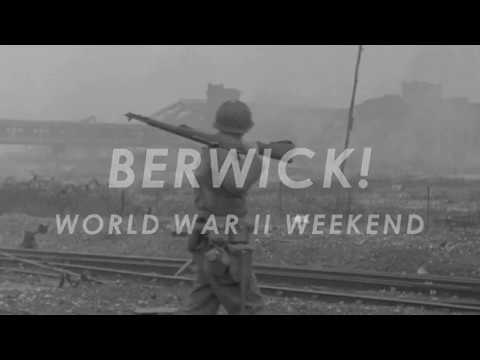 COMBAT tv series Tribute World War II Weekend Berwick 2017 - YouTube