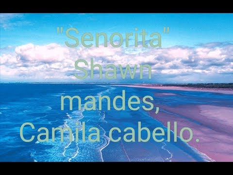 Senorita full song lyrics, Shawn mandes,Camila cabello.