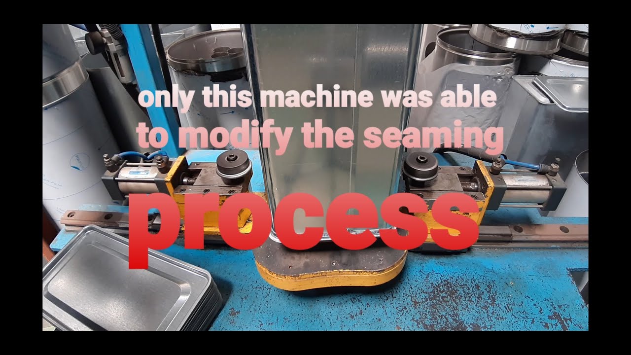 DIY CAN SEAMING MACHINE//SEAMING MACHINE - YouTube