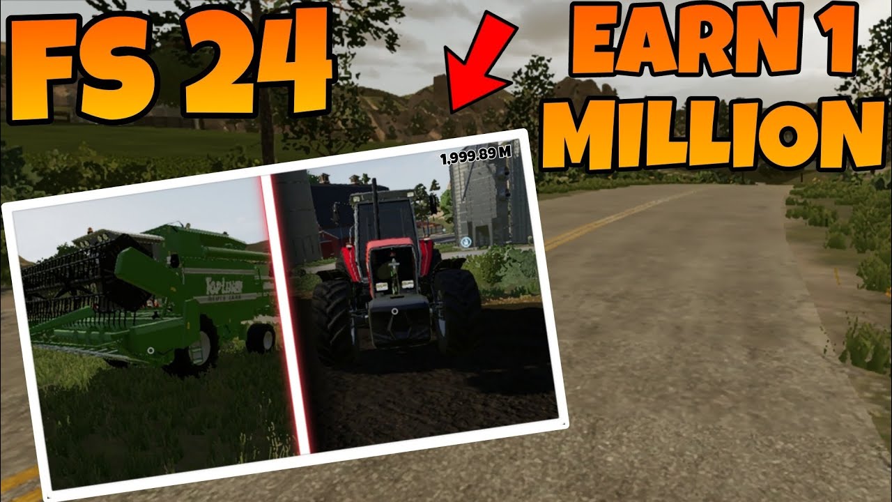Can I earn $1,000,000 in 10 minutes| fs 24 mobile - YouTube