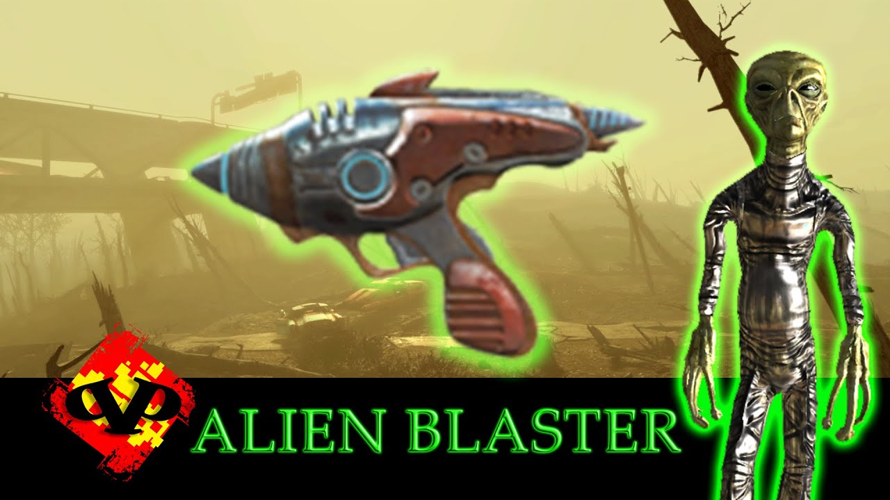 Fallout 4 | Alien Blaster Pistol - Location How To Obtain - YouTube