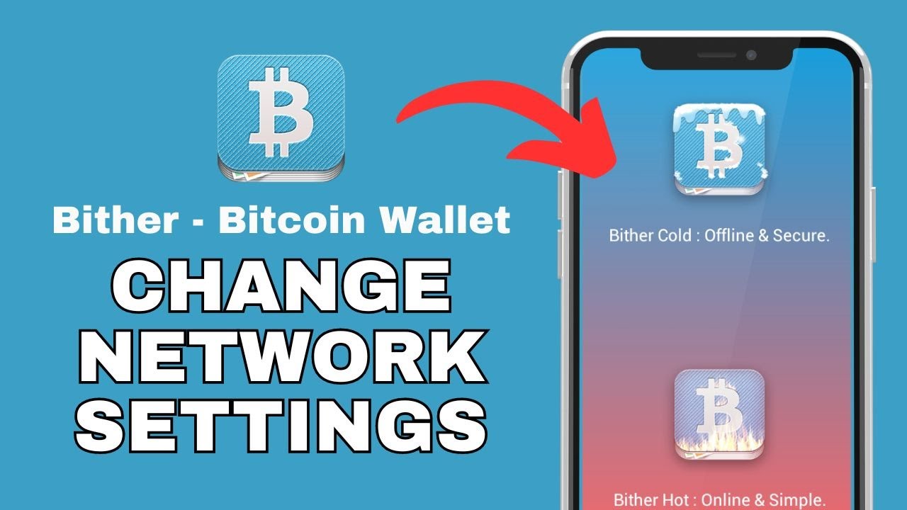 How to change your Network Settings on Bither Crypto Wallet 2024? - YouTube