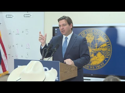 Live | Gov. DeSantis, Attorney General Moody and FDLE Commissioner Mark ...