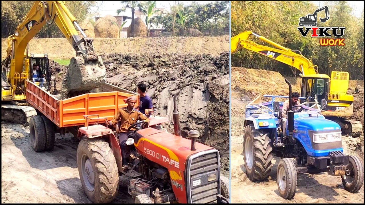 Tractors video||tractor||viku gari||beku gari||mati kata gari||baku ...