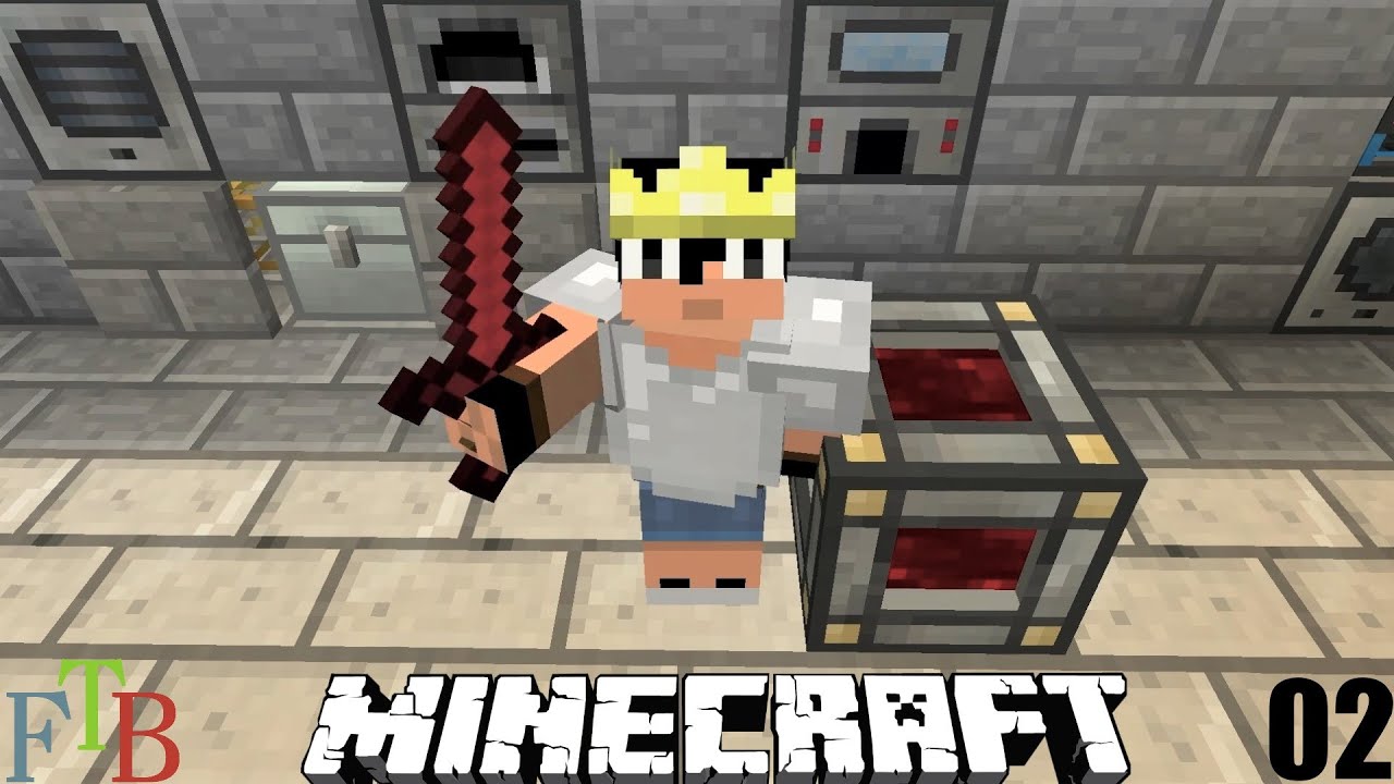 MINECRAFT - FIRST BASE & GOT POWER !!! | MINECRAFT FTB ULTIMATE MODDED ...