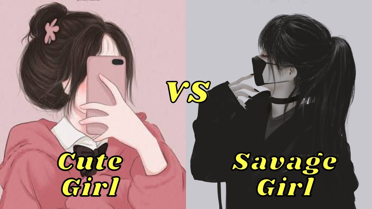 Cute Girl VS Savage Girl #pickonechallenge #inspobee #outfit - YouTube